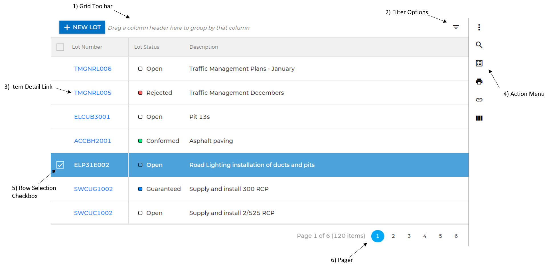 Navigate the Register Page (C) – CivilPro