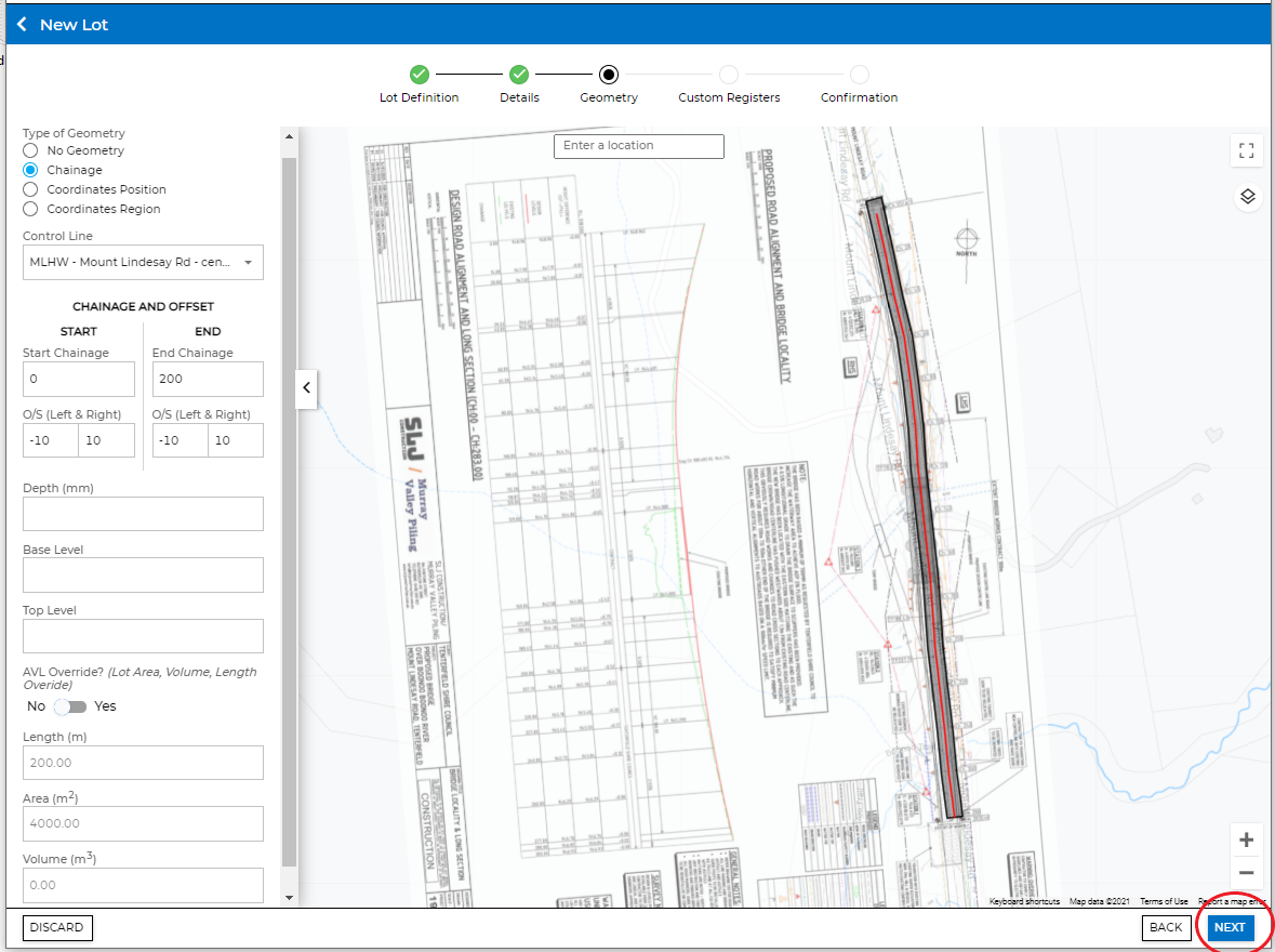 Create Lots – CivilPro